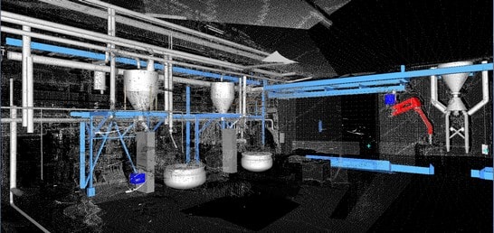 Relevé de l’usine Andros, Biars-sur-Cère (46) - Life 3D