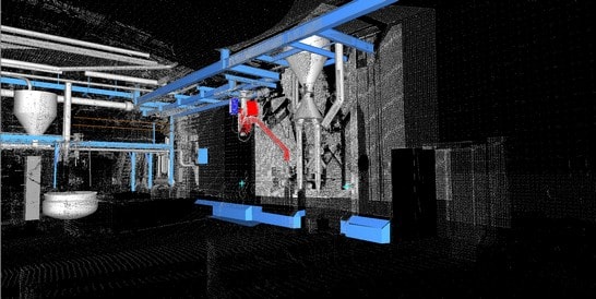 Relevé de l’usine Andros, Biars-sur-Cère (46) - Life 3D